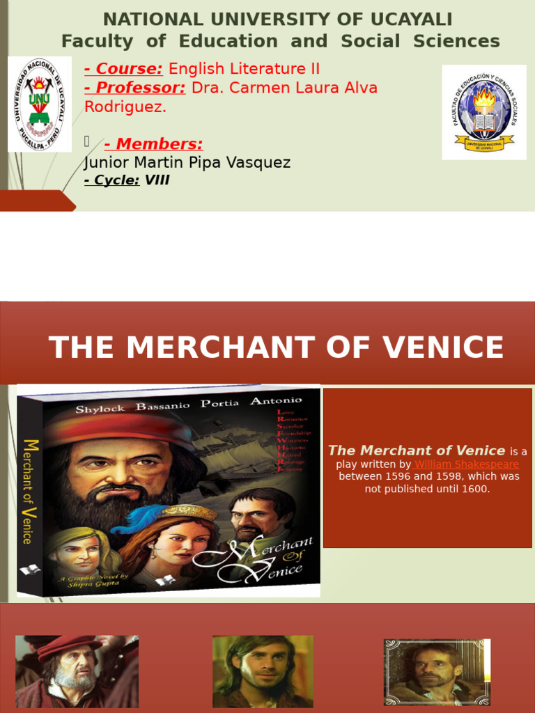 The Merchant of Venice0 | PDF