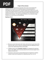 Key Proponents of the Big Bang Theory | PDF | Big Bang | Social Science