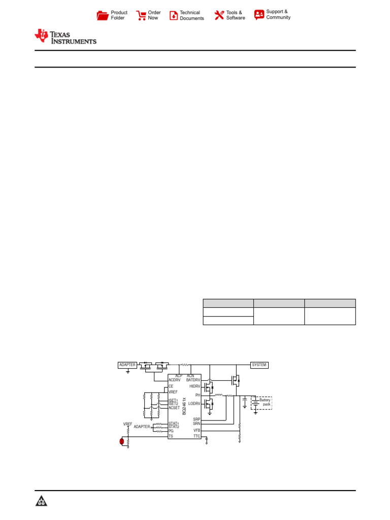 0AS bq24610 | PDF | Battery Charger | Power Electronics
