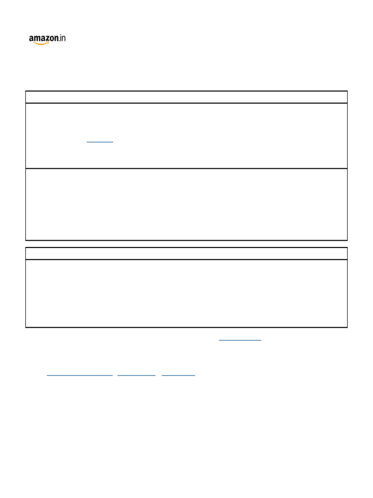Order Document | PDF