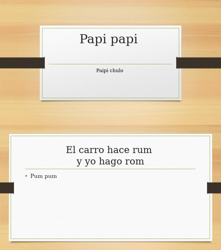 Papi Papi | PDF