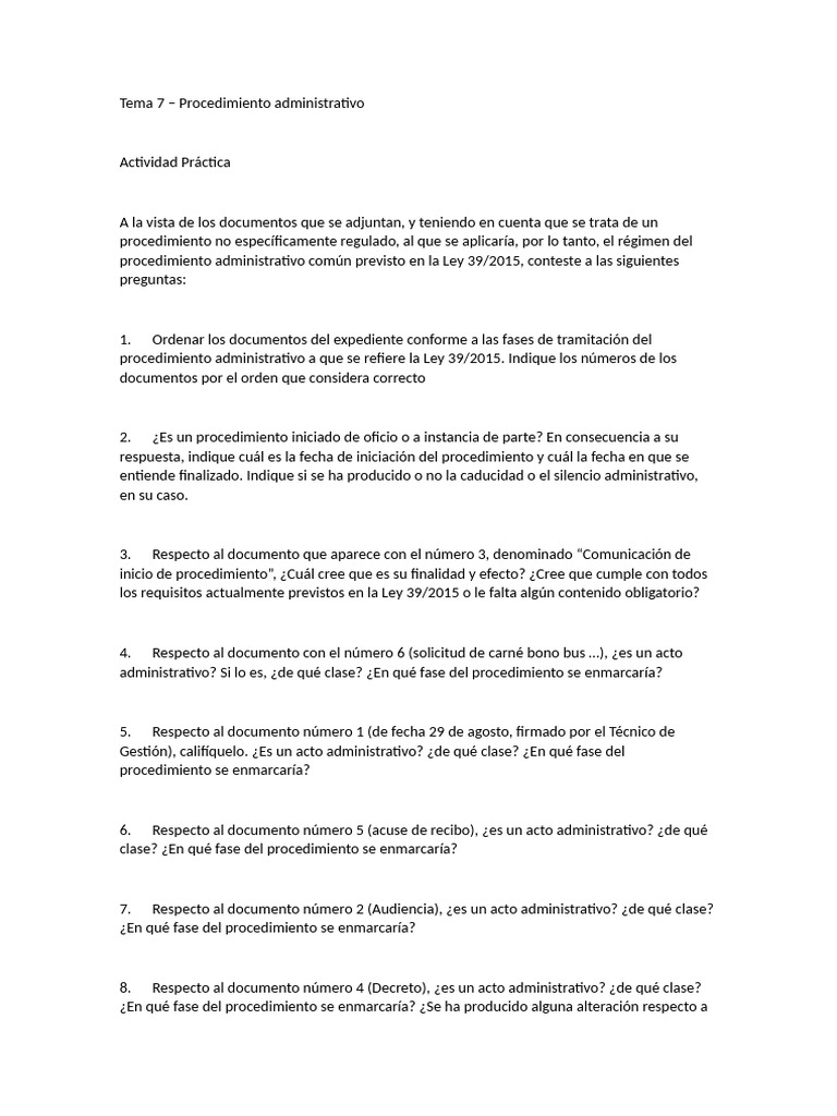 Enunciado Actividad Praì Ctica | PDF