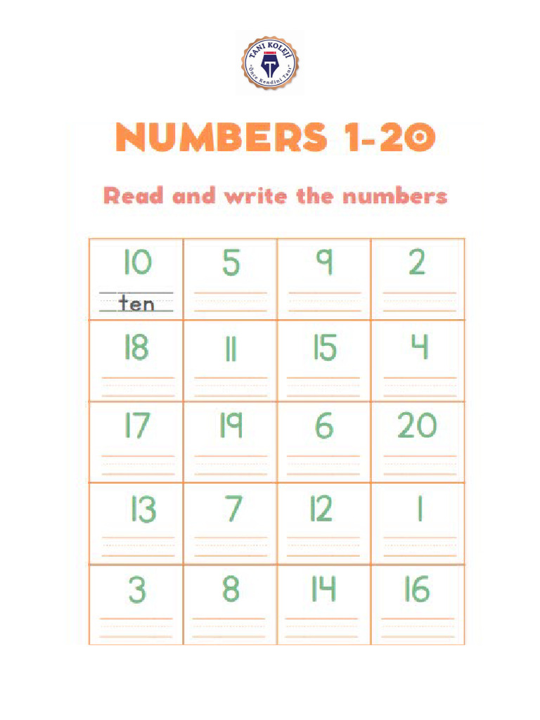 Sınıf Ing Numbers | PDF