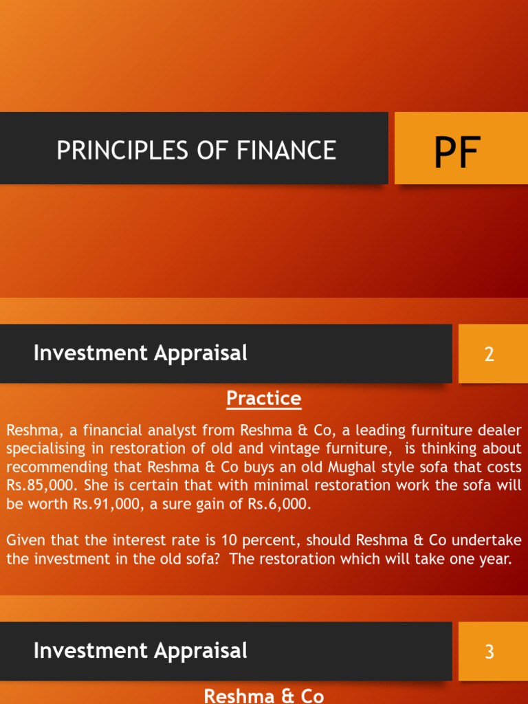Investment Appraisal and NPV Analysis | PDF | Net Present Value ...