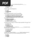 PCIL Set 5 | PDF | Insurance | Indemnity