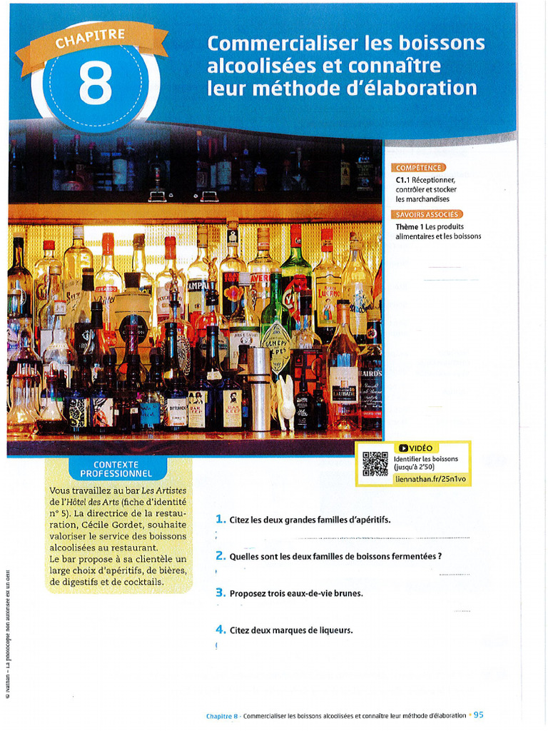 Les Boissons Alcoolisés | PDF