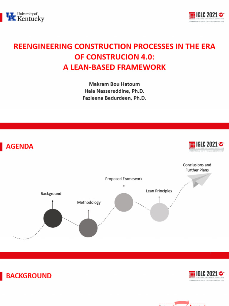 Hatoum Et Al. 2021 - Reengineering Construction Processes in The Era of Constr | PDF | Change ...