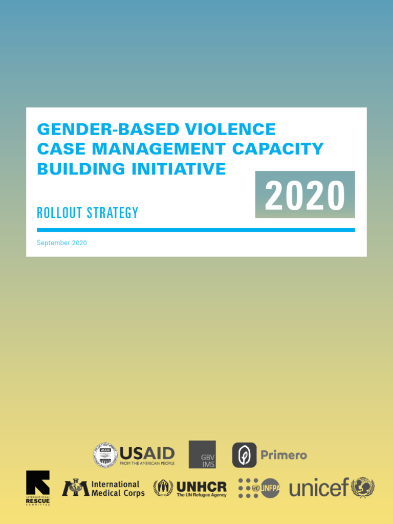 GBV Case Management Capacity Building Guide | PDF | Capacity Building ...