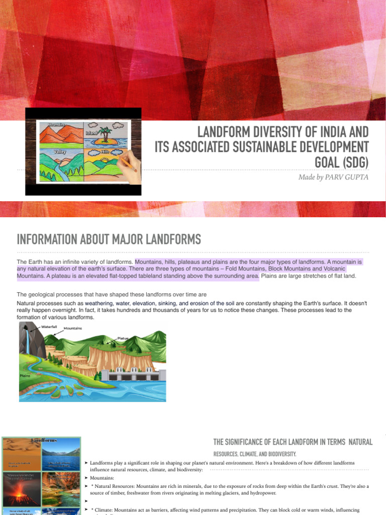 Science PPT Parv Gupta Summer Vacation Holiday Homework | PDF | Mountains | Sustainability