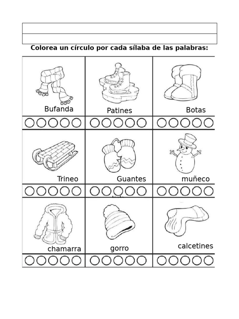 Cuantas Sílabas Tiene | PDF