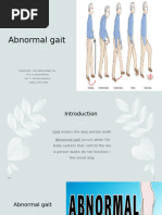 Types of Gait Abnormalities Explained | PDF | Spinal Cord | Peripheral ...