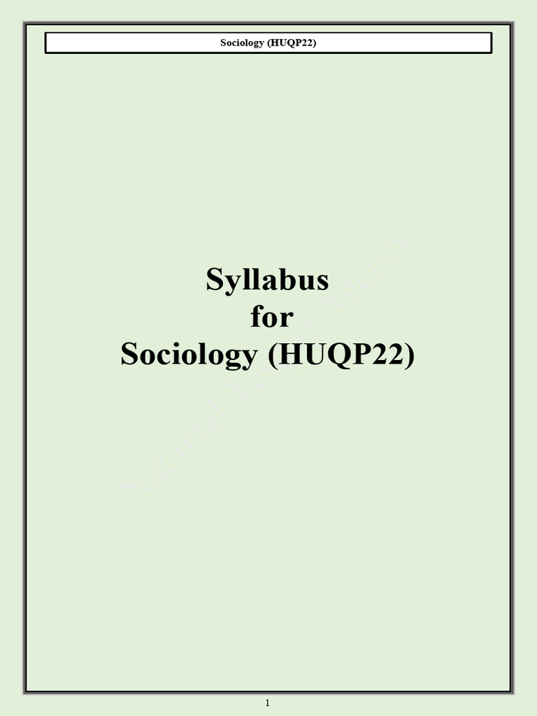 Cuet Notes 2 | PDF | Criminology | Sociology