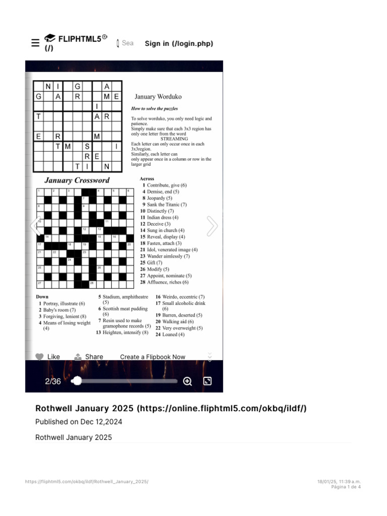 Rothwell January 2025 - Flipbook by The Community Scheme - FlipHTML5 | PDF | Internet | Computing