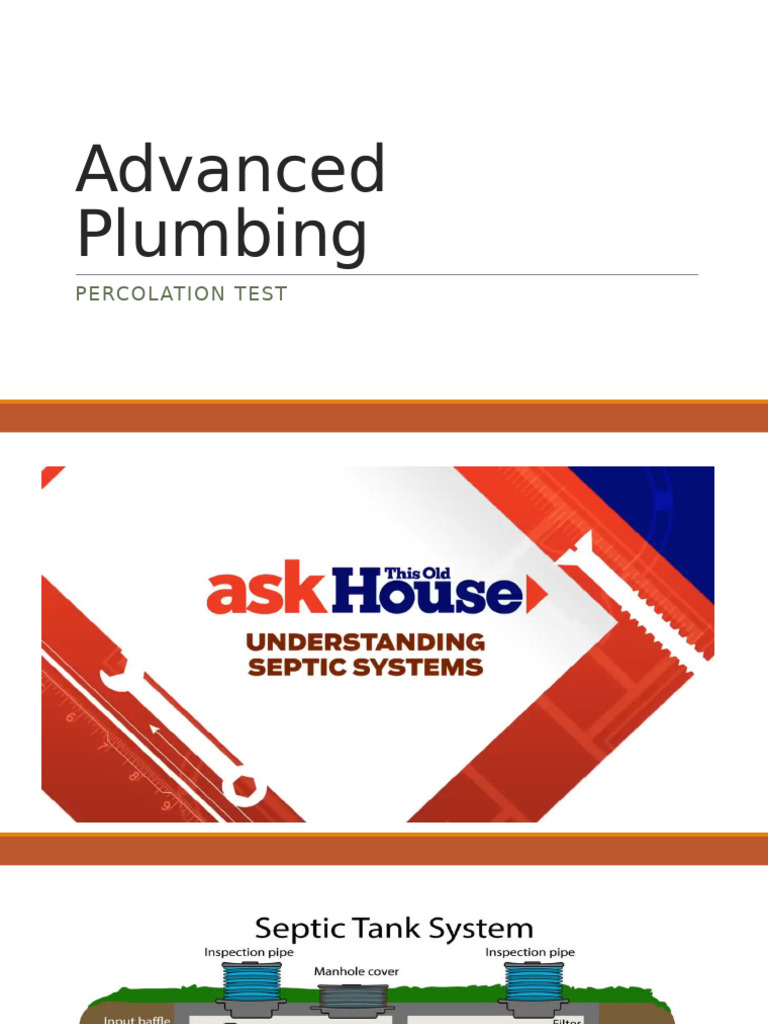 Percolation Test PP | PDF