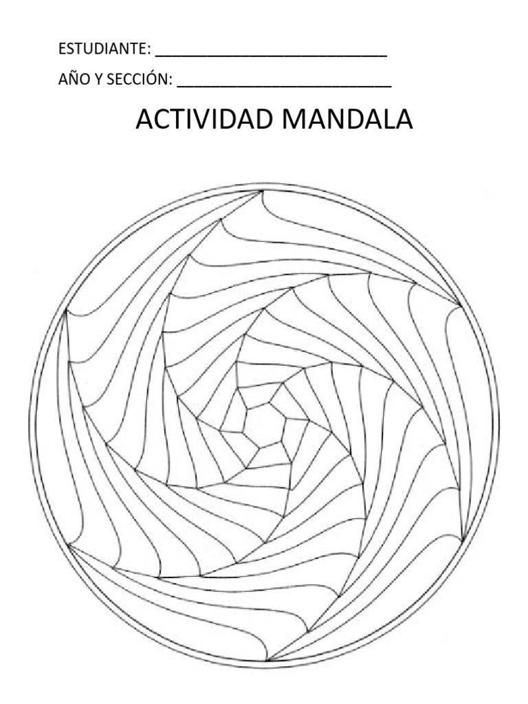 Actividad Mandala - 074847 | PDF
