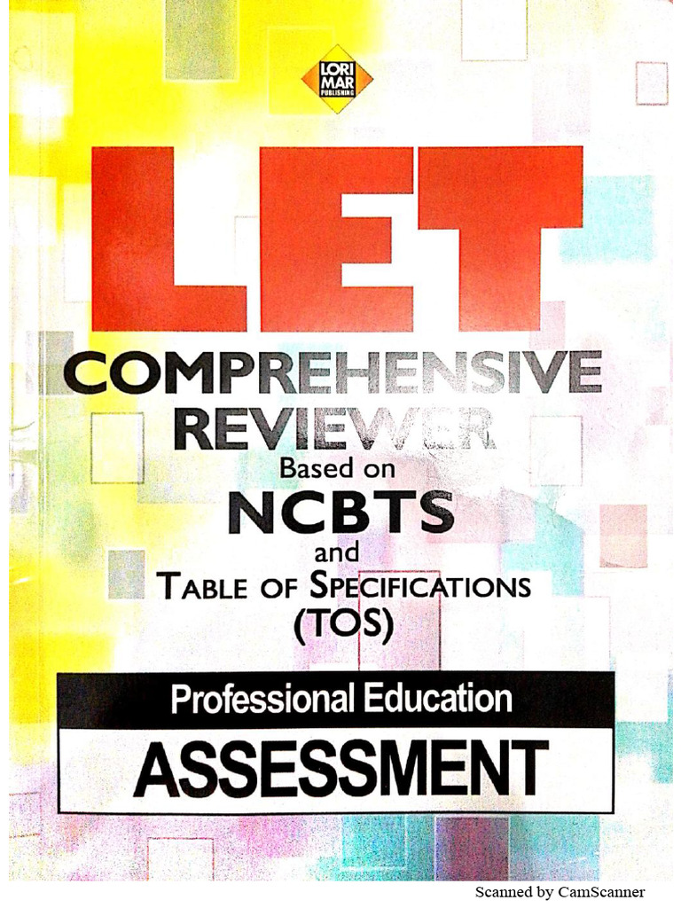 LORIMAR-Prof - Ed-Assessment | PDF