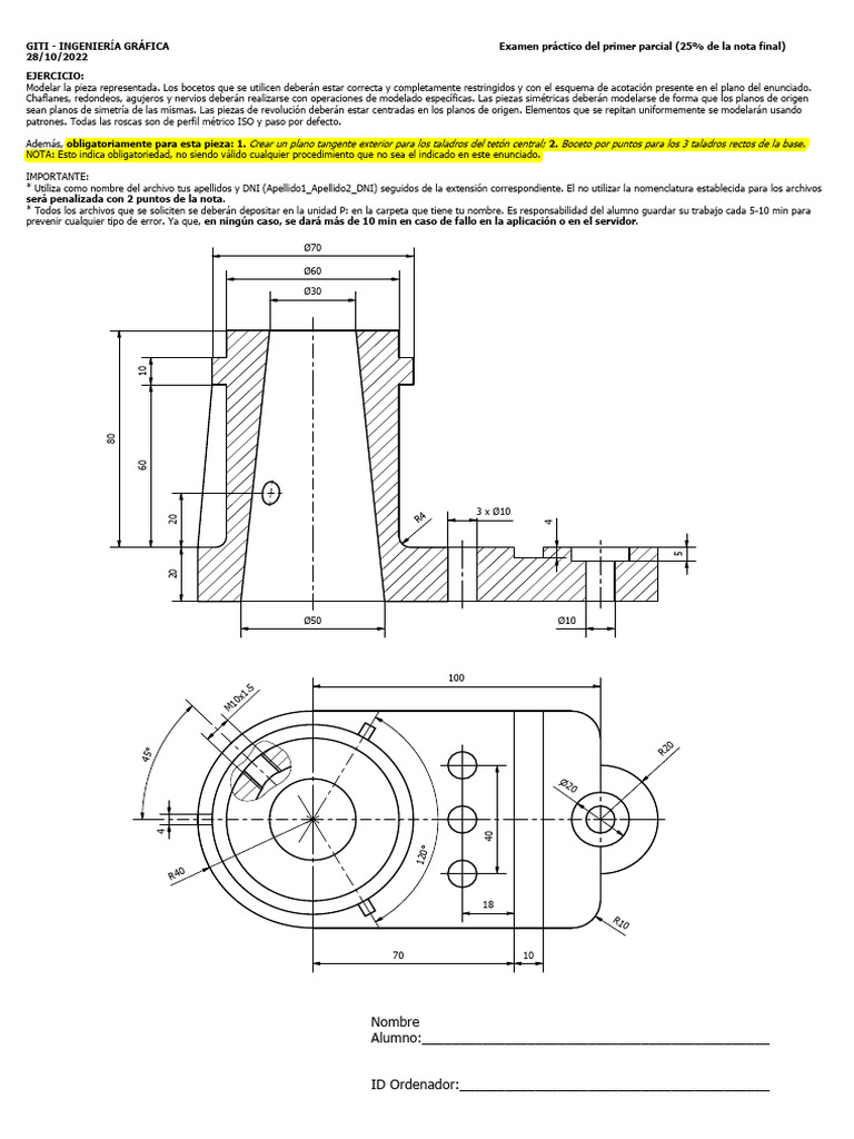 Ejemplo de Ejercicio de Modelado A | PDF