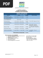 UUM Academic Calendar 2025/2026 | PDF | Academic Term | Observances