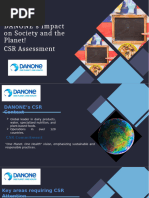 Danone Integrated Annual Report 2022 | PDF | Sustainability | Healthy Diet