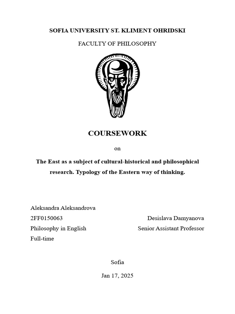 EasternPhilosophy Coursework | PDF | Brahman | Eastern Philosophy