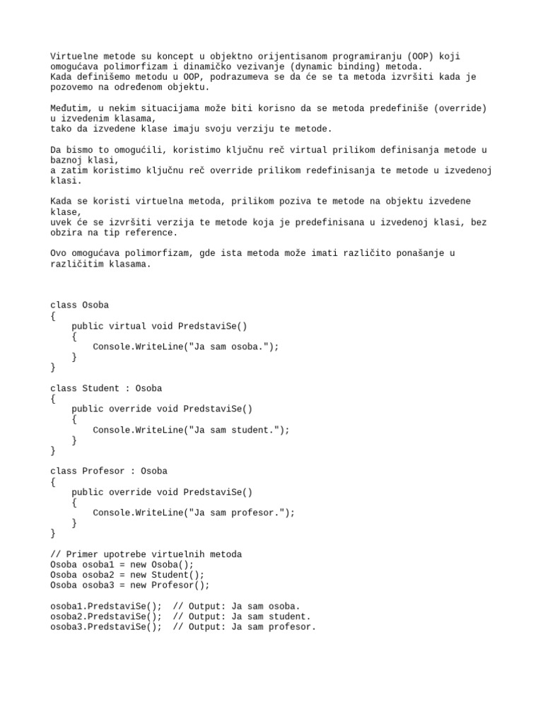 Virtmet Teorija | PDF