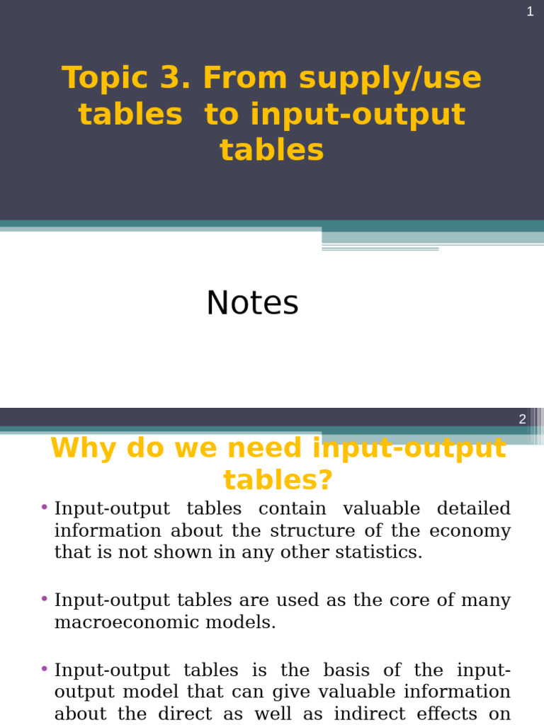 Topic 3 SUT to IOT | PDF | Input–Output Model | Matrix (Mathematics) Topic 3 SUT to IOT | PDF | Input–Output Model | Matrix (Mathematics)