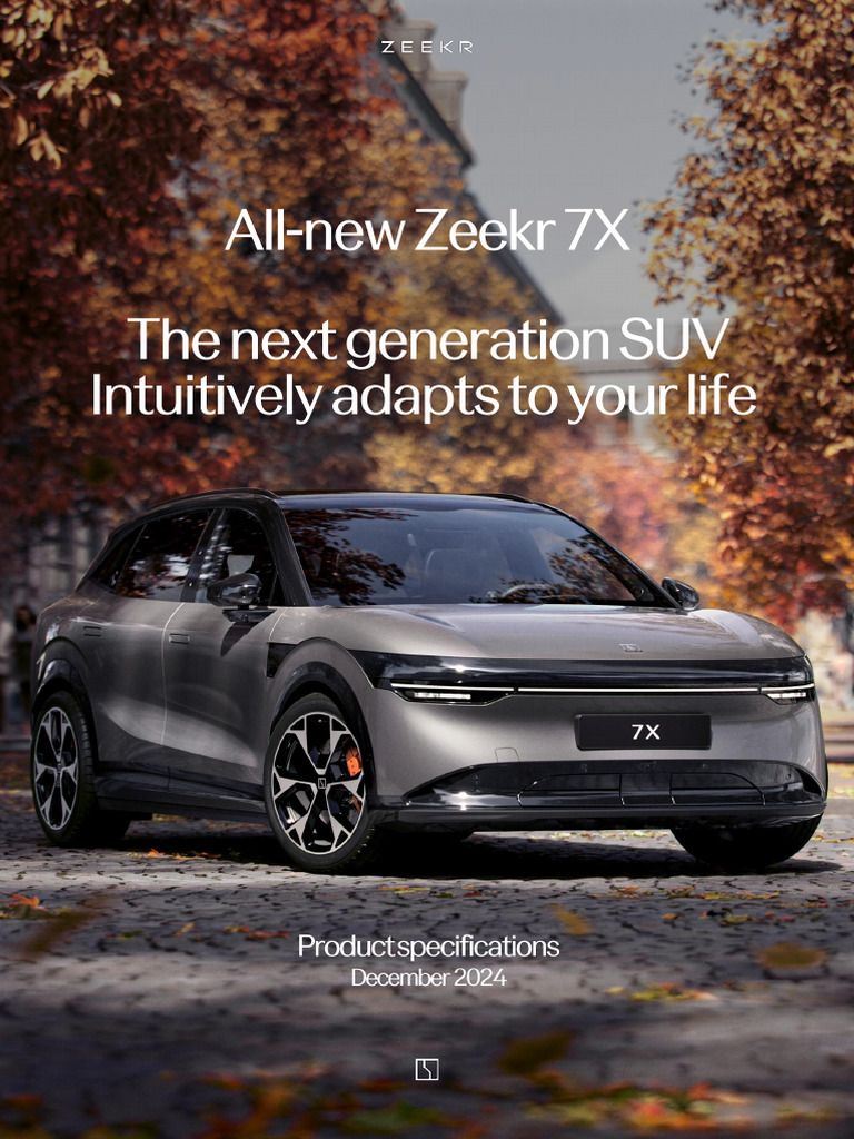 Zeekr 7X: High-Performance EV Unveiled | PDF | Automotive Technologies ...