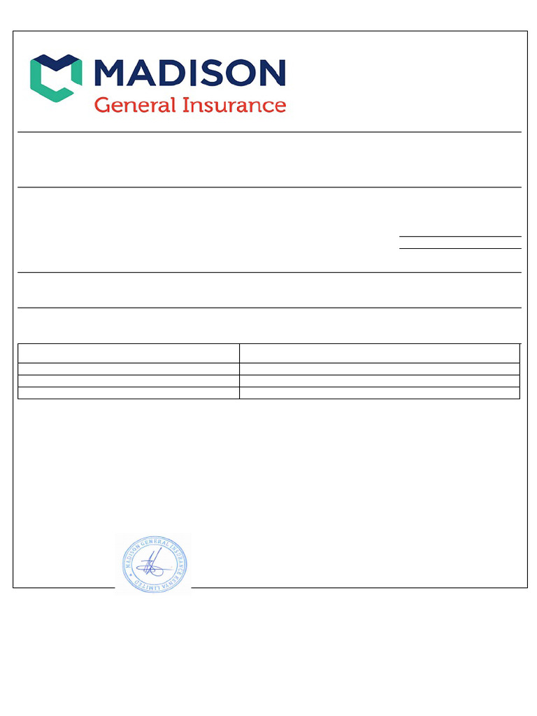 PA_Policy | PDF | Insurance | Financial Services