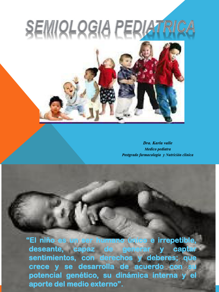 Semiología Pediátrica y Evaluación Nutricional | PDF