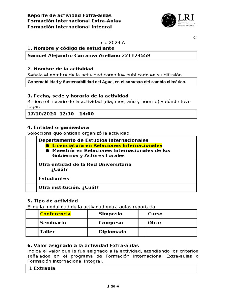 Extraula_8 Gobernabilidad y Sustentabilidad Del Agua en El Contexto Del Cambio Climático | PDF ...