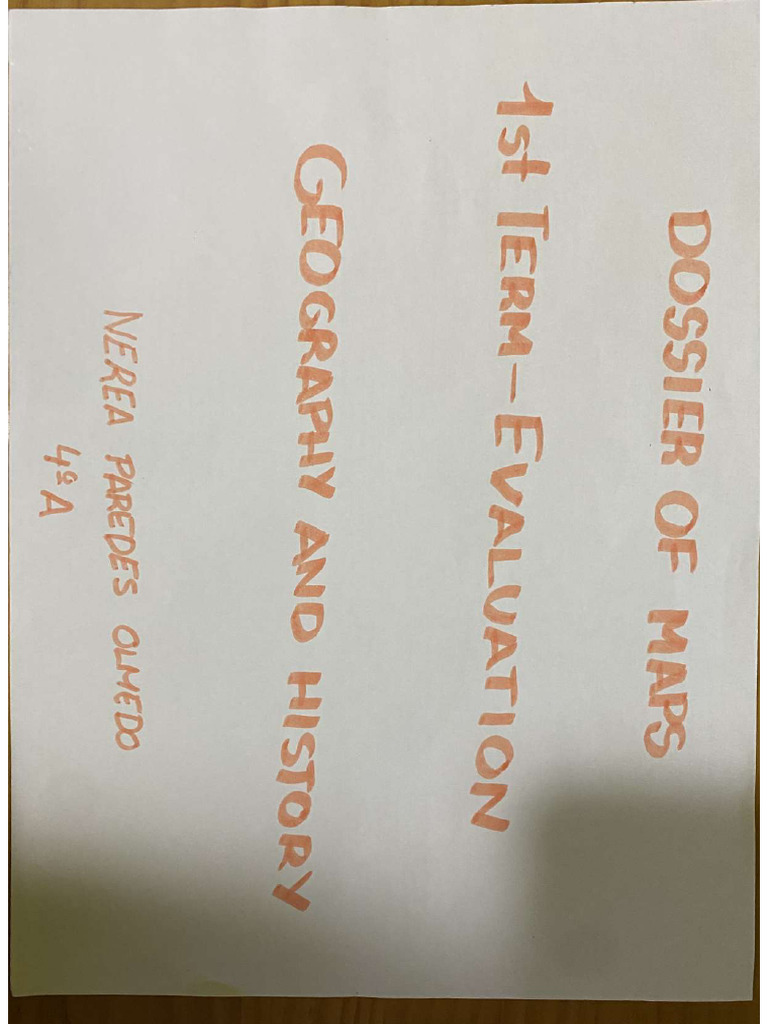 Dossier of Maps | PDF