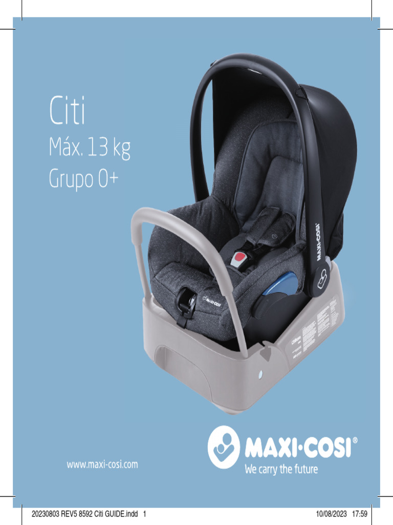 Guia de Uso e Garantia Maxi-Cosi Citi | PDF