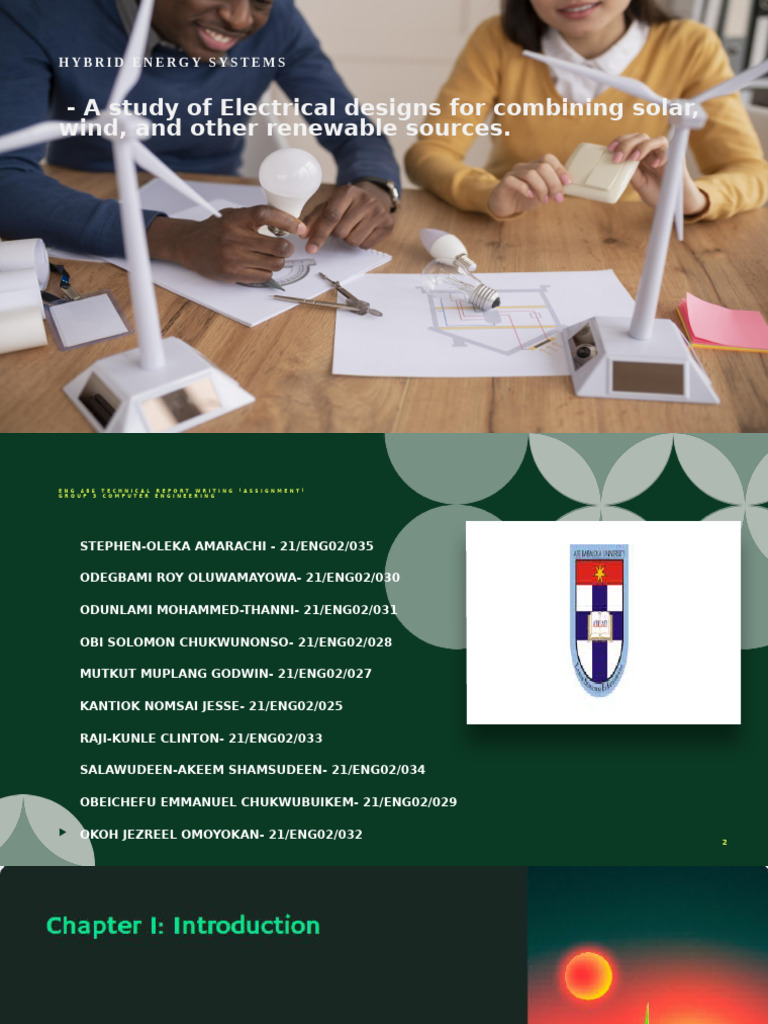 Corporate Colors Presentation | PDF | Renewable Energy | Sustainable Energy