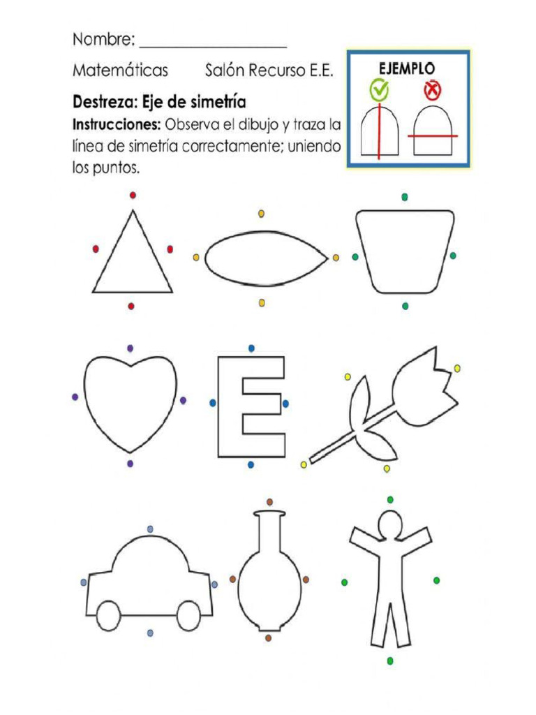 EJES DE SIMETRIA | PDF