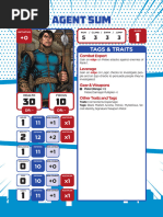 Marvel Multiverse RPG Cheat Sheet | PDF