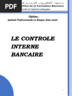 Contrôle Permanent CCPP V2 | PDF | Contrôle interne | Banques