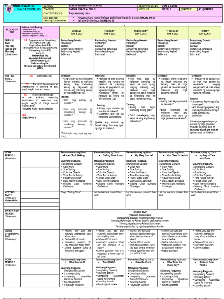 DLL Melc Q4 WK6 | PDF