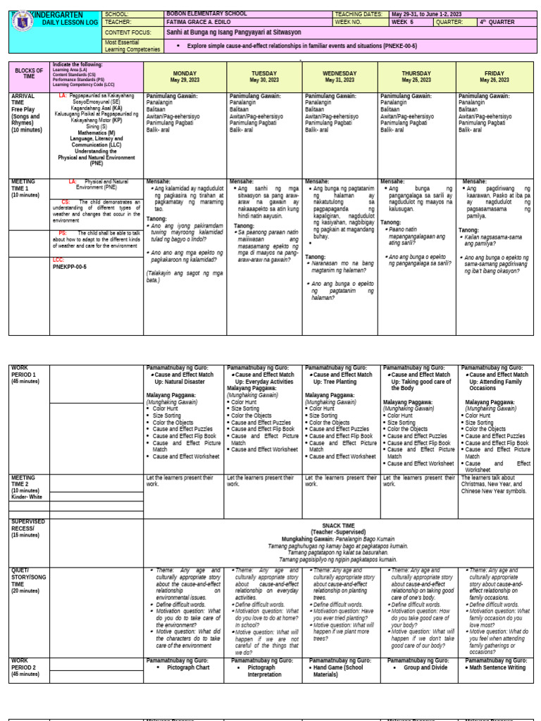 DLL Melc Q4 WK5 | PDF