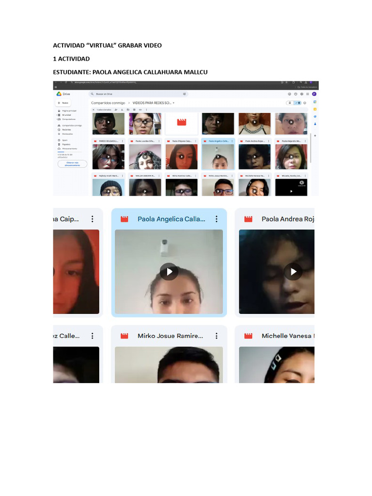 Actividad Virtual - Paola Callahuara | PDF