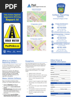 Illinois Traffic Crash Report Manual | PDF | Dangerous Goods | Traffic
