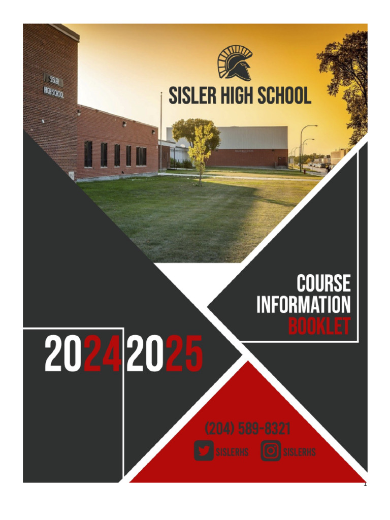 Sisler High School Course Overview | PDF