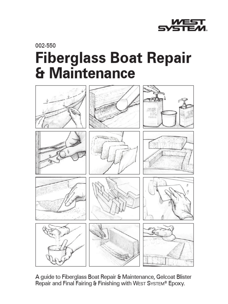 0121 Fiberglass Boat Repair and Maintenance Manual LR | PDF ...