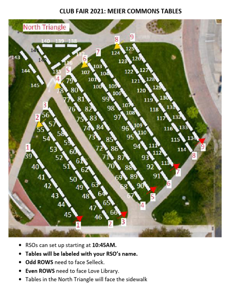 Club Fair Maps 2021 | PDF