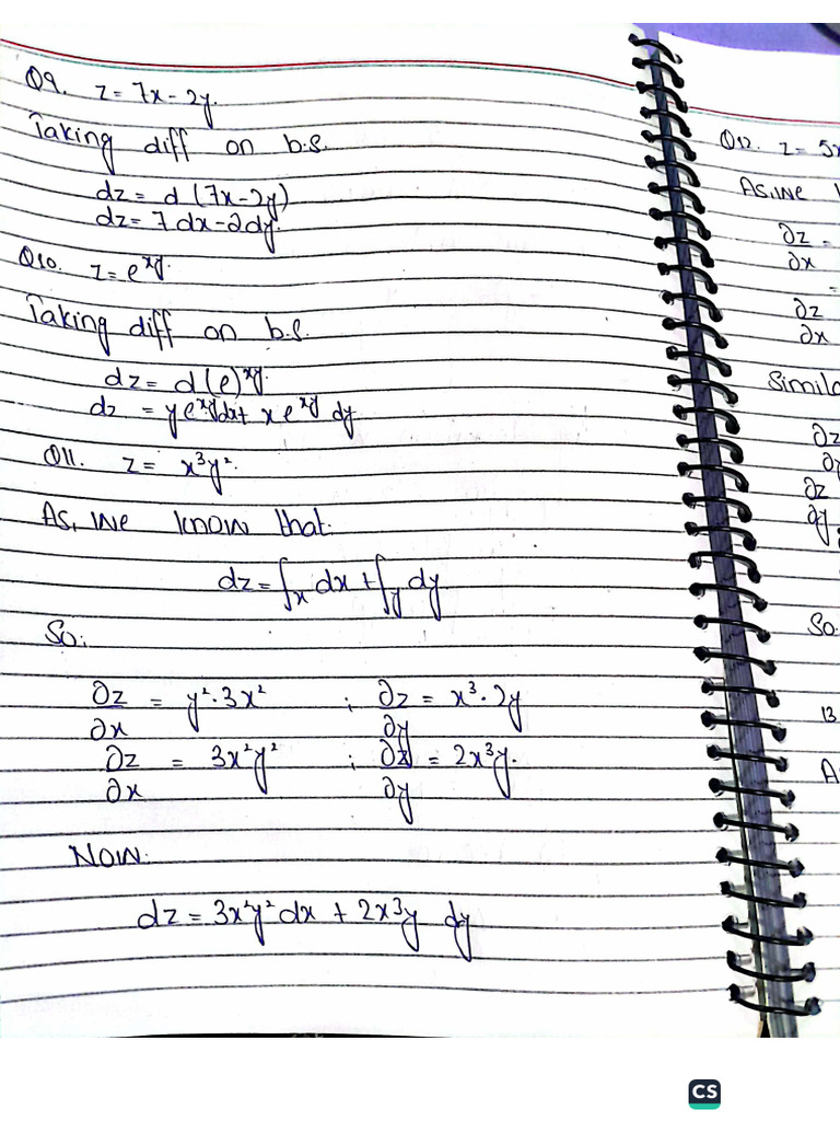 Cal 2 Ex 13.4 Half | PDF