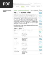 IAS 12 - Income Taxes | PDF | Deferred Tax | Taxes