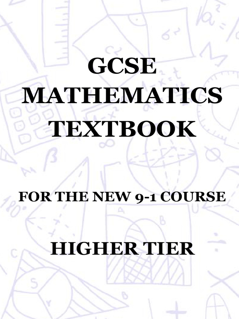 GCSE Maths Textbook 9-1 Higher | PDF
