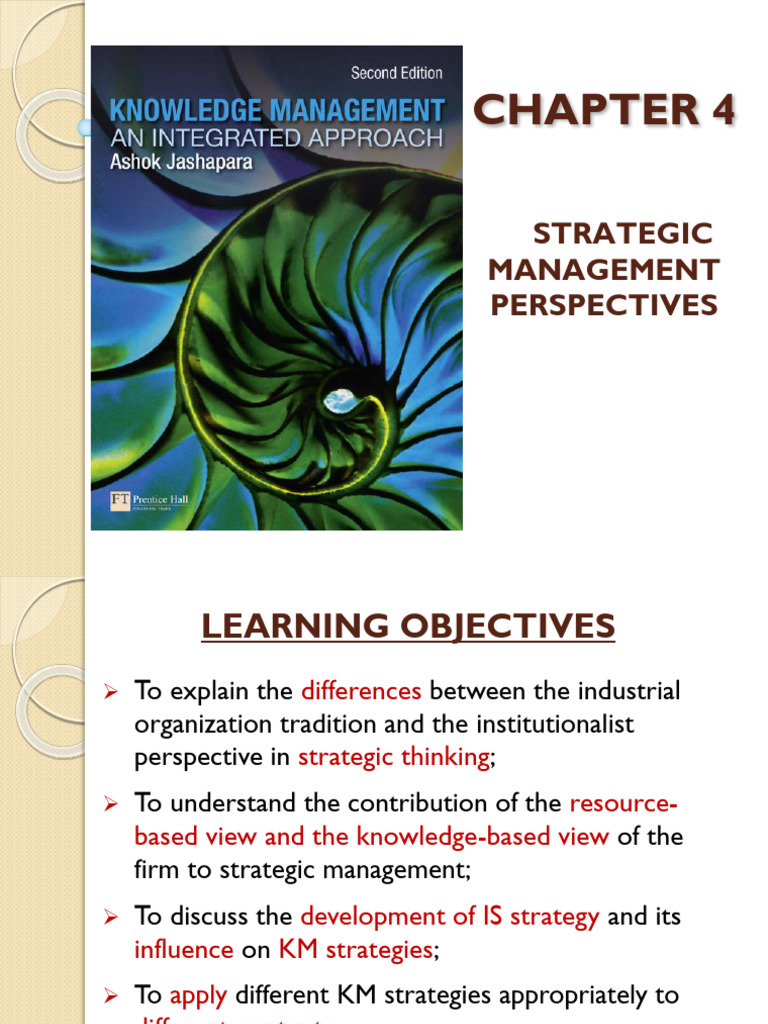 CH 4 Strategic MGT Perspectives v7 | PDF | Knowledge Management ...