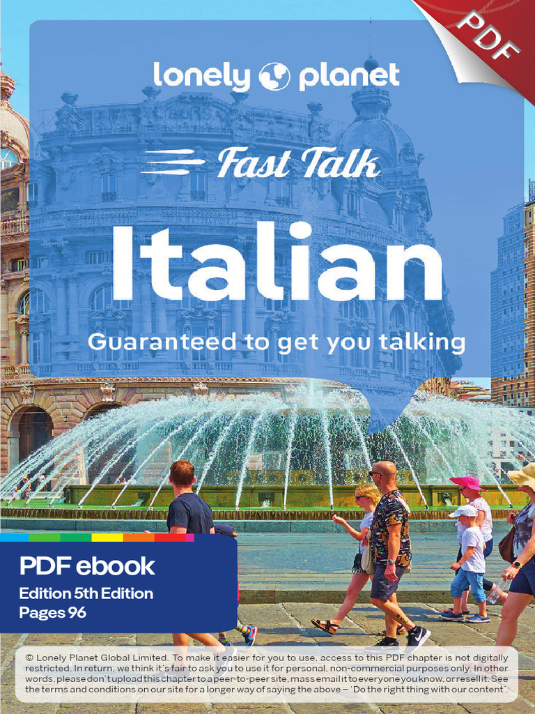 Fast Talk Italian 5 Ebook | PDF | English Language | Human Communication
