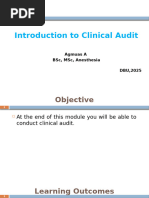 Clinical Audit Report Template | PDF | Audit