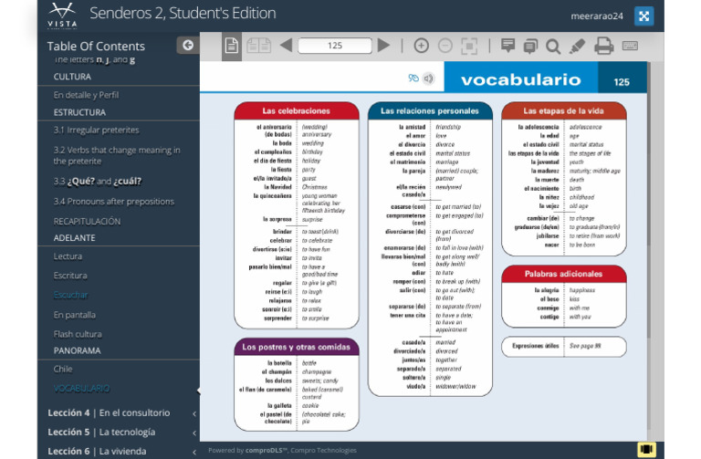 VHL Senderos 2, Student's Edition | PDF